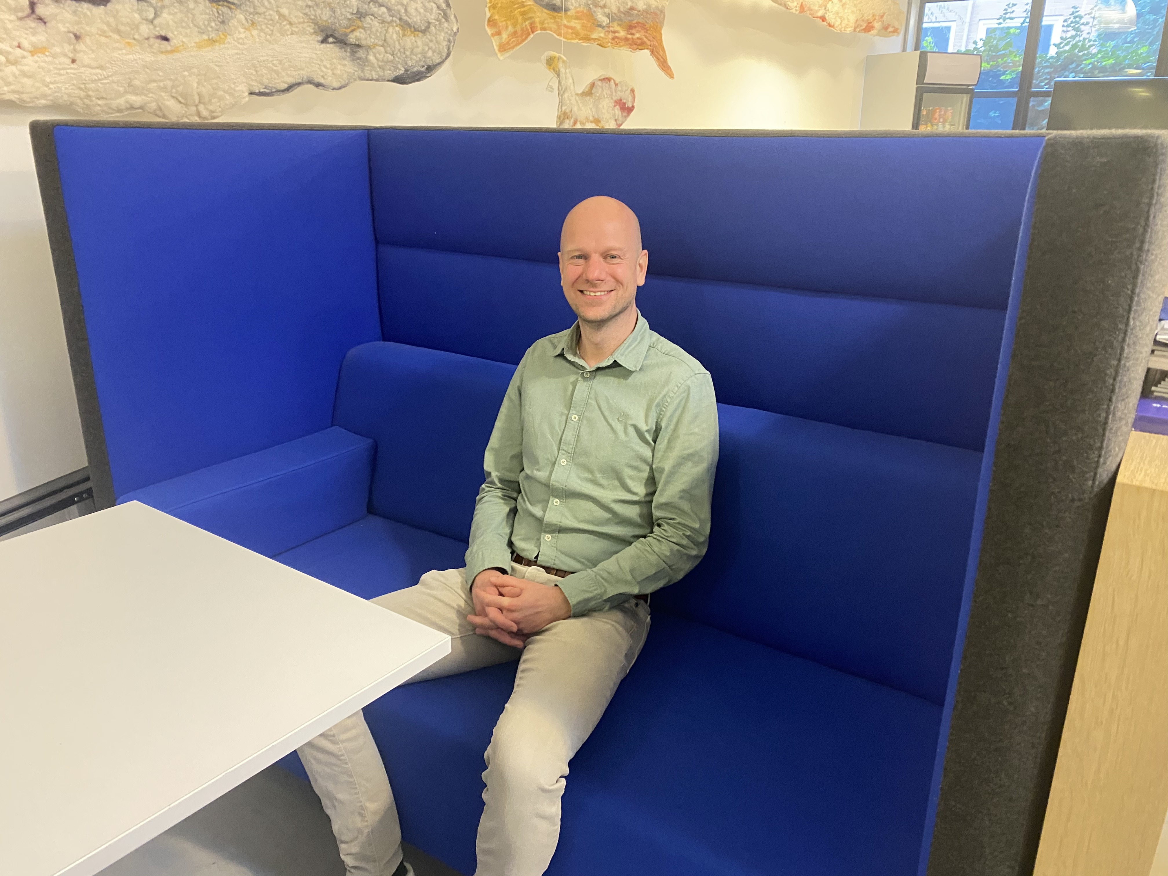 Nieuwe medewerker Frank Schut